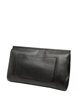 Gucci 2000-2015 Calfskin Bamboo Daily Clutch Bag - Black