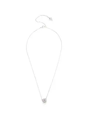 Guess G Crystal Necklace - Silver