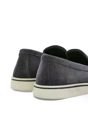 FERRAGAMO Boat Shoes Loafers With Gancini-ornament