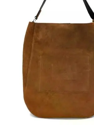 ALLSAINTS Esme Suede Shoulder Bag - Brown