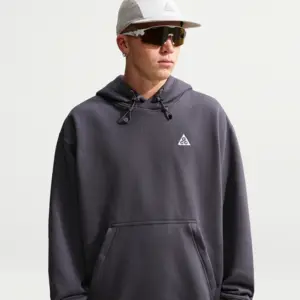 Nike Tuff Fleece" Pullover Hoodie - Grey
