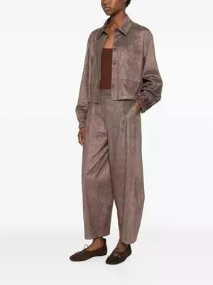 PLEASE Elasticated-waistband Trousers