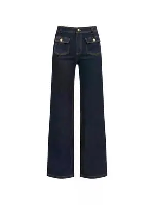 Cinq À Sept Cassie Pocket-detail Jeans - Blue