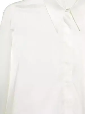 STYLAND Kimono-sleeve Satin Shirt