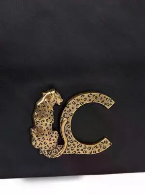 Lola Casademunt Leopard-logo Plaque Tote Bag