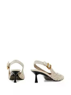 ALLSAINTS Violet Slingback Pointed-toe Heels