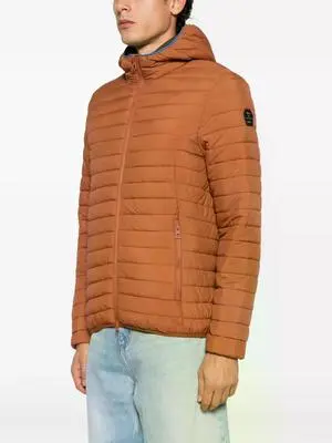 PIQUADRO Hooded Quilted Jacket