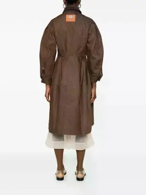 Simone Rocha Corduroy-collar Midi Dress