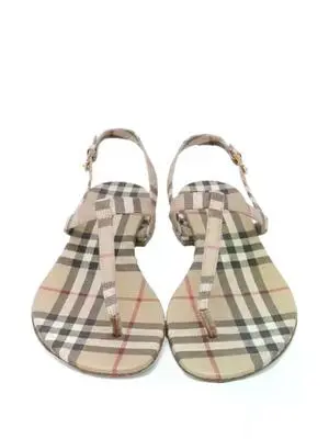 Burberry Emily Check Sandals