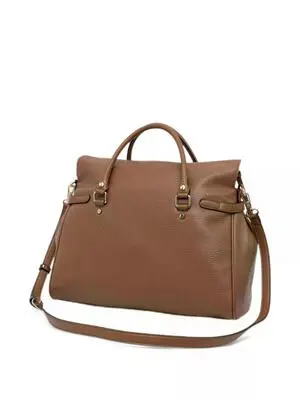 Liu Jo Logo-plaque Pebbled-effect Tote Bag