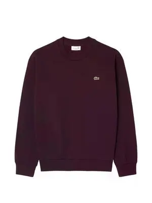 Lacoste Logo-patch Sweater - Purple