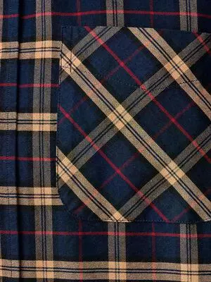 Barbour Forth Authentic-fit Long-sleeved Shirt - Blue