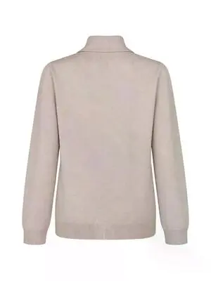 Fabiana Filippi Layered Scarf-detail Sweater