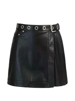 Cinq À Sept Santana Pleated Mini Skirt - Black