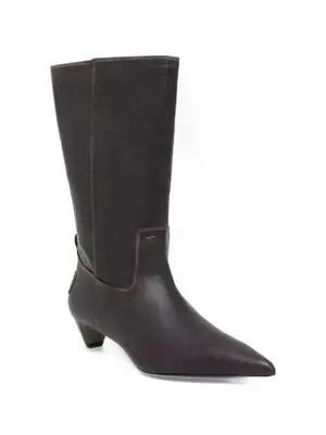 ALLSAINTS Veda Pointed-toe Leather Boots