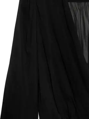 STYLAND Silk Wrap-style Blouse