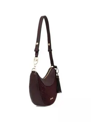 Liu Jo Chevron-quilted Tassel-detail Shoulder Bag - Red