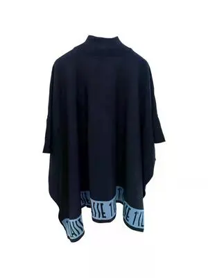 ALVIERO MARTINI 1° CLASSE Logo-trim Zip-up Cape
