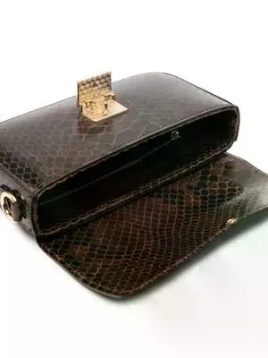 MARC ELLIS Ezra Snakeskin-effect Mini Bag