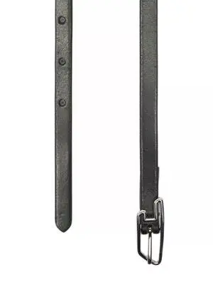DIESEL® 1.5cm Belt In Pull-up Leather With D Buckle