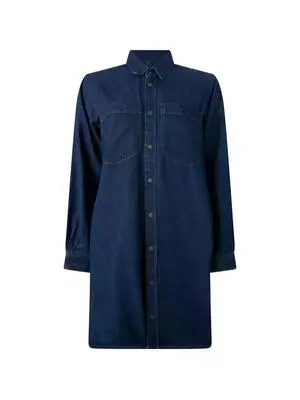 DIESEL® Button-down Denim Dress - Blue