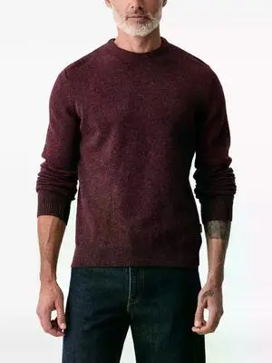 Barbour Holden Crew-neck Jumper - Red