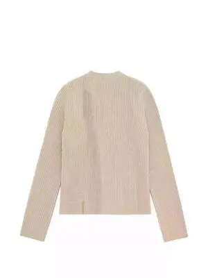 FORTELA Lou Ribbed Cashmere Sweater - Neutrals