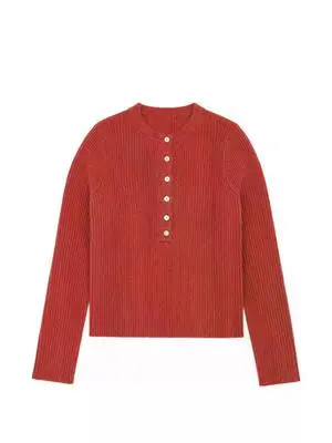 FORTELA Lou Ribbed-knit Sweater - Orange