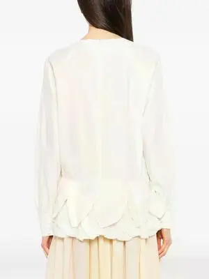 COTEMP Ruffled Long-sleeve Top