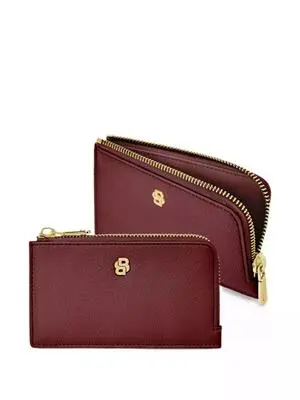 BOSS Logo-plaque Zip-around Cardholder