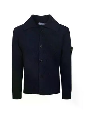 Stone Island 5100056 Lamswool Jumper - Blue