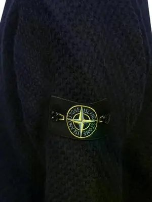 Stone Island 5100056 Lamswool Jumper - Blue