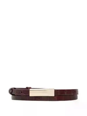 Guess Genuine Leather Belt - Red
