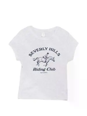 Sporty & Rich Graphic-print T-shirt - Grey