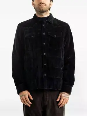 Moncler Gelt Corduroy-quilted Jacket - Blue
