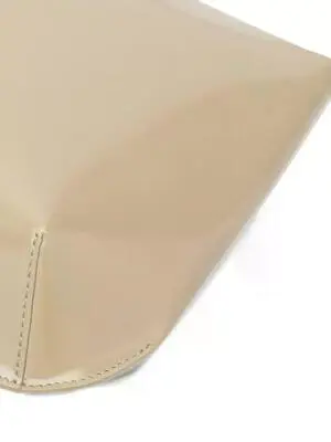 FANE Loge Glossy Shoulder Bag - Neutrals