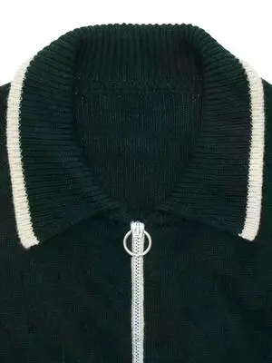FORTELA Crow Zip-up Cardigan