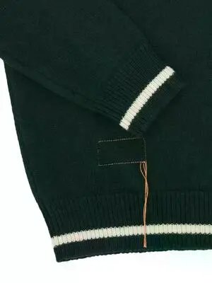 FORTELA Crow Zip-up Cardigan