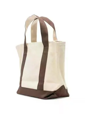 Sporty & Rich Mini Logo-embroidered Tote Bag