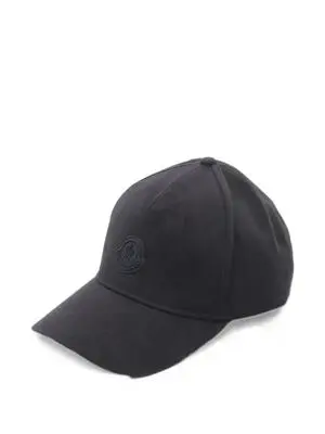 Moncler 2020 Logo-patch Baseball Cap - Black