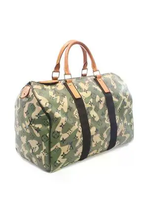LOUIS VUITTON X Takashi Murakami 2008 35 Speedy Monogram Florage Handbag - Green
