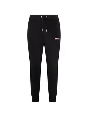 DIESEL® Logo-print Track Pants - Black