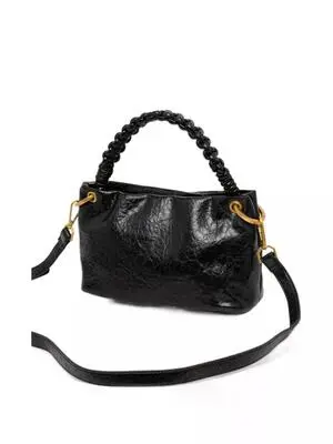 Lola Casademunt Small Braided-handle Logo-plaque Tote Bag