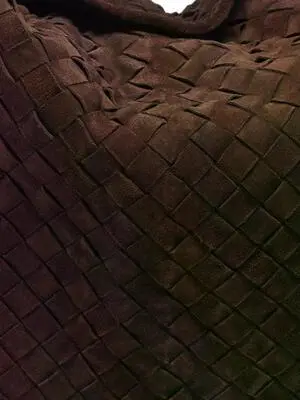 Bottega Veneta Large Intrecciato Hop Tote Bag - Brown
