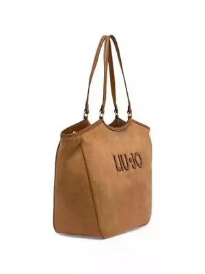 Liu Jo Logo-patch Tote Bag - Brown