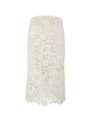 ERMANNO FIRENZE Floral-lace Skirt