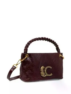 Lola Casademunt Small Braided-handle Logo-plaque Tote Bag