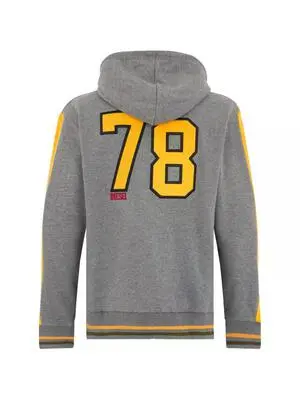 DIESEL® Zip-up Drawstring Hoodie - Grey
