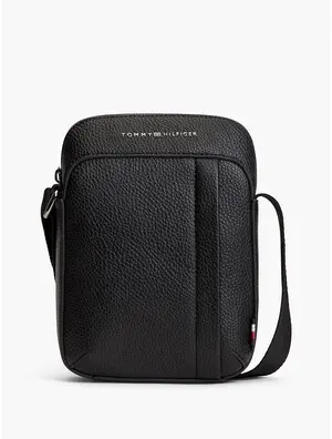 Tommy Hilfiger Pebbled Mini Reporter Bag