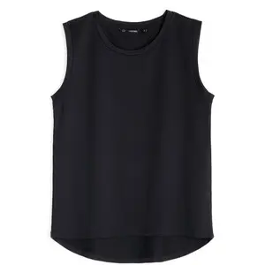 WEARTWO LONDON Hero Sleeveless Top, Charcoal - Grey